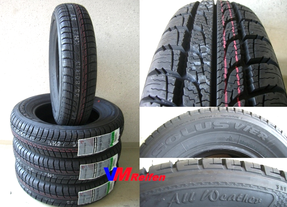 4 Ganzjahresreifen 165/70 R14 81T KUMHO Solus Vier KH21 Allwetter ...